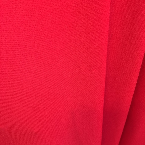 H&M | Dresses | Hm Red V Neck Line Dress | Poshmark